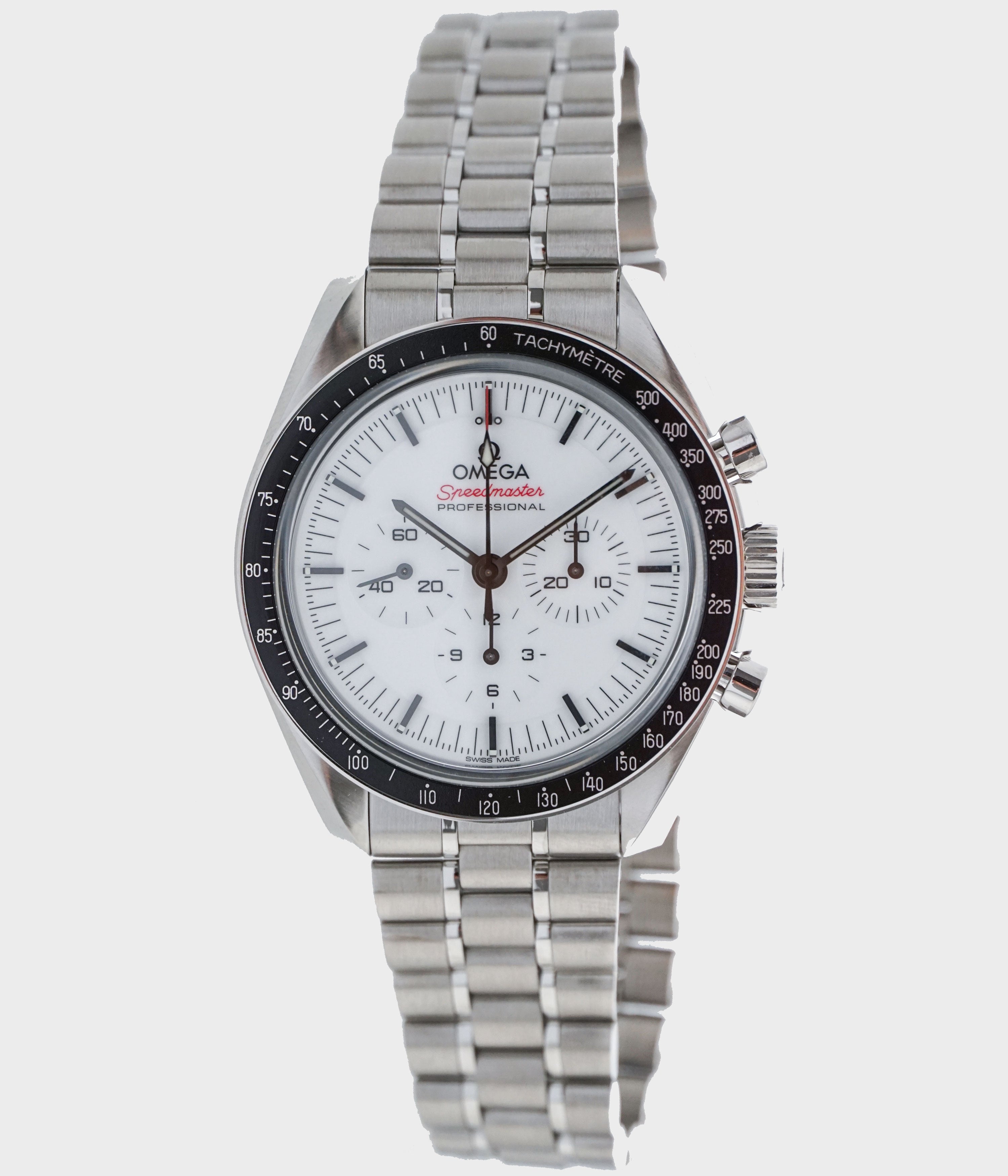 Omega Speedmaster Moonwatch Professional "White Dial" – Collectors Time ...