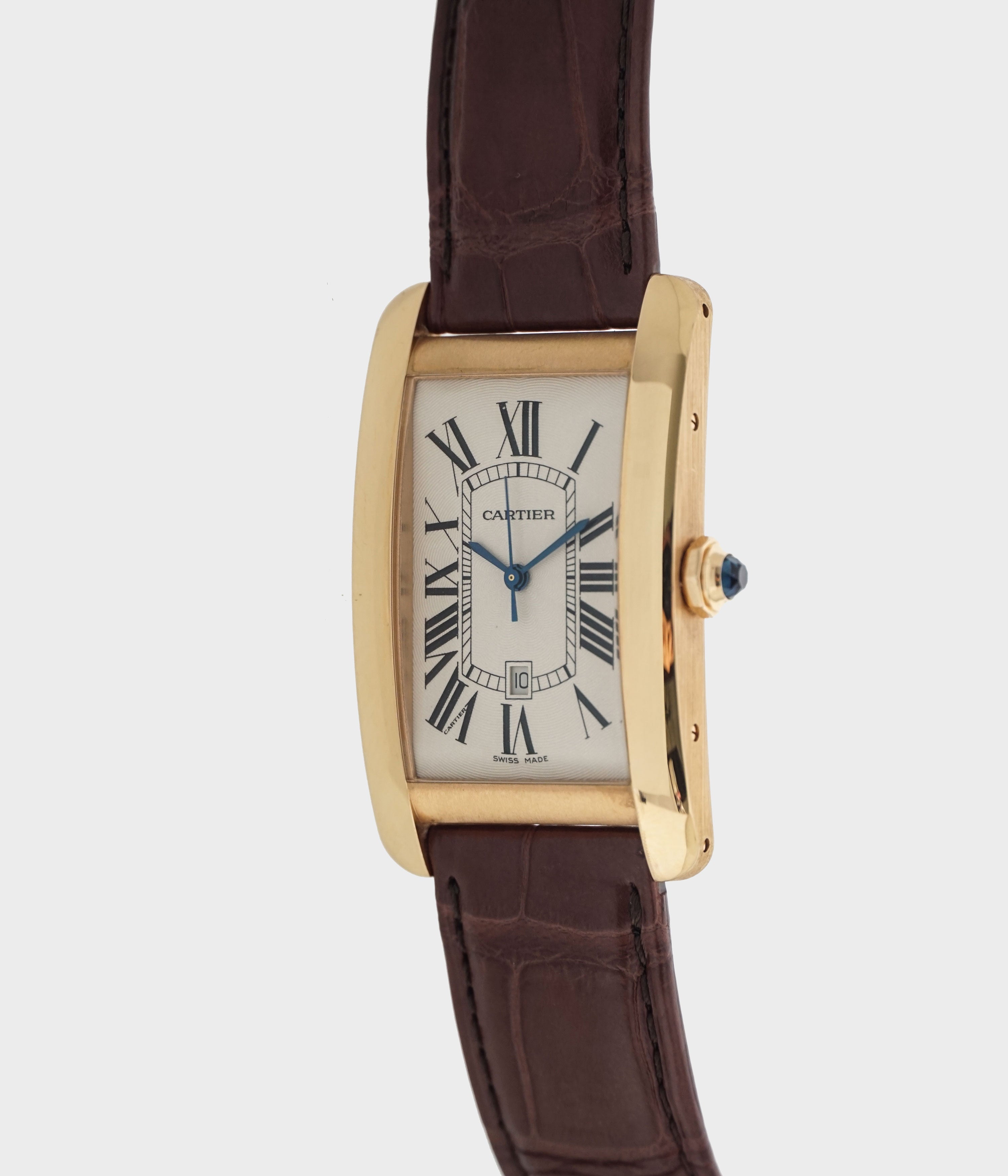 Cartier Tank Americaine Rose Gold W2609156 – Collectors Time Gallery